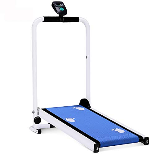 Small Foldable Treadmill Mechanical Walking Machine with LCD Screen No