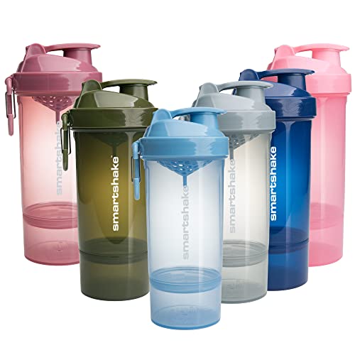Smartshake Original2Go One Protein Shaker Bottle With Storage – 800ml