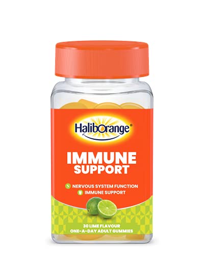 Haliborange Adult Immune Support | Vitamin C, D2, | Zinc | Gummies | 30 ...