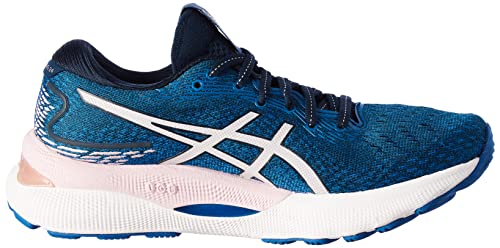 ASICS Women's 1012B201 Gel-nimbus 24 Trainers, French Blue Barely Rose ...