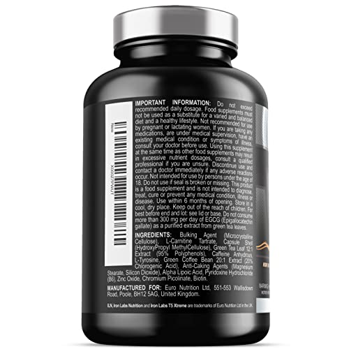 Iron Labs T5 Xtreme for Men and Women – Keto Diet Friendly – Plus Gree ...