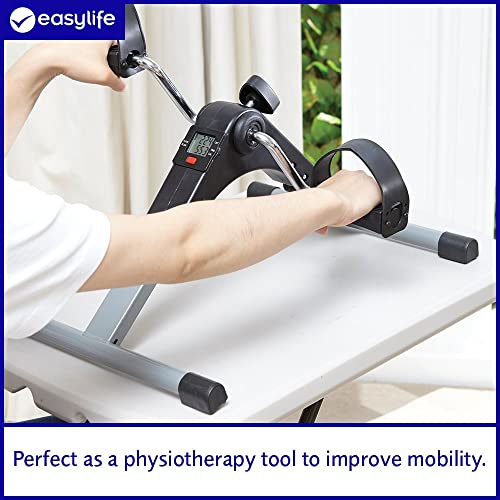 Portable Pedal Exerciser | Helps Improve Muscle Strength, Flexibility